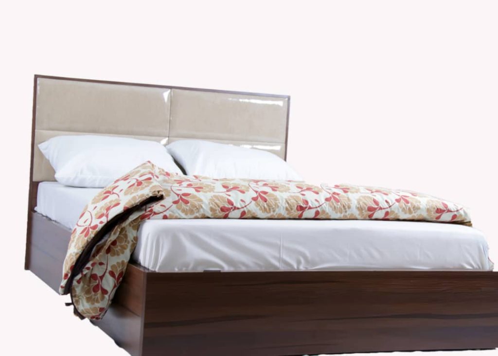 Luxury Century Bed Frame with Padded Headboard