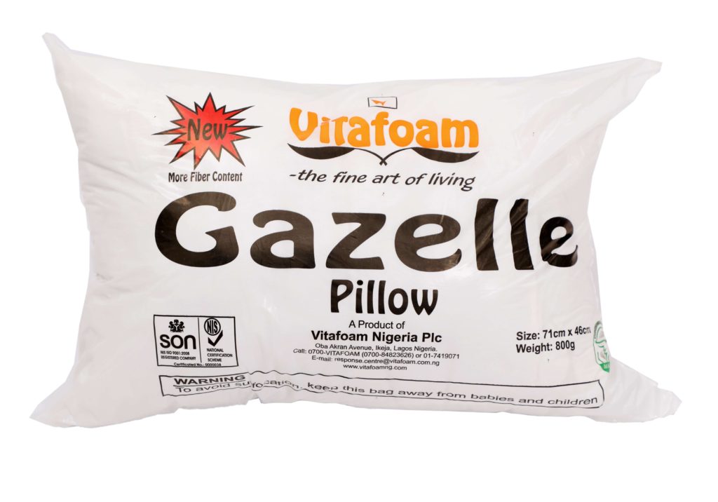 Vita Gazelle - Vitafoam Nigeria fibre pillow